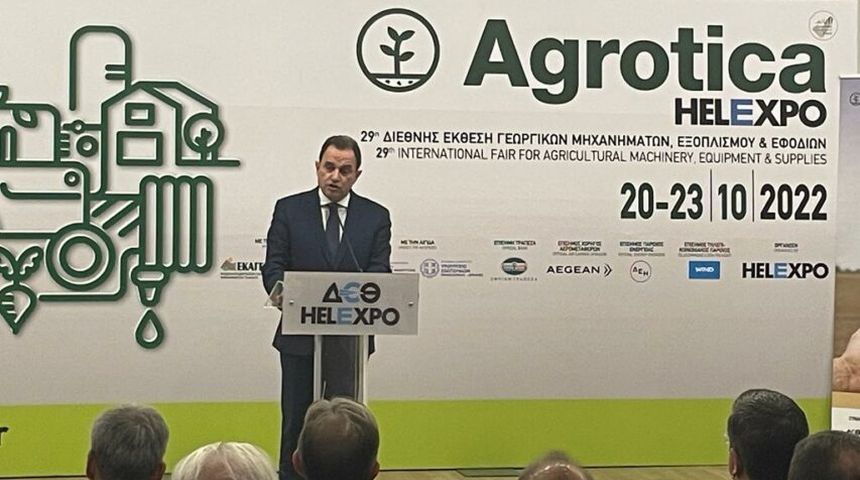Γ. Γεωργαντάς στην 29η Agrotica: Στήριξη του πρωτογενούς τομέα, κίνητρα ...